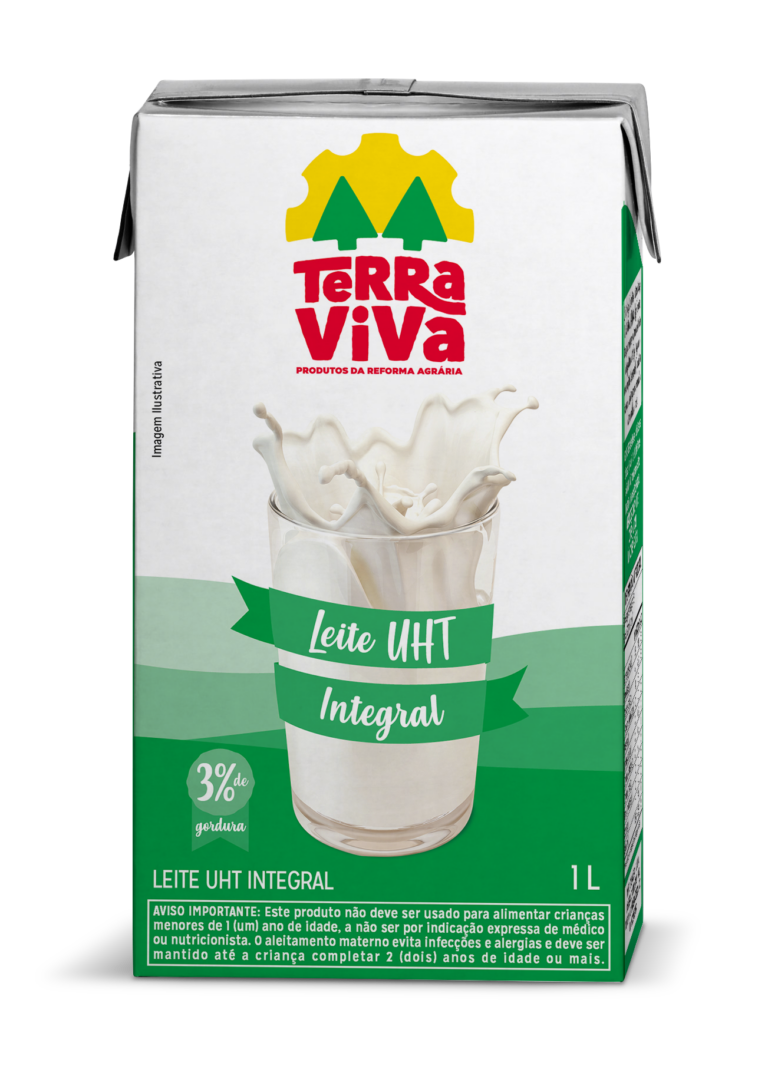Leite UHT Integral - 1 L - Terra Viva