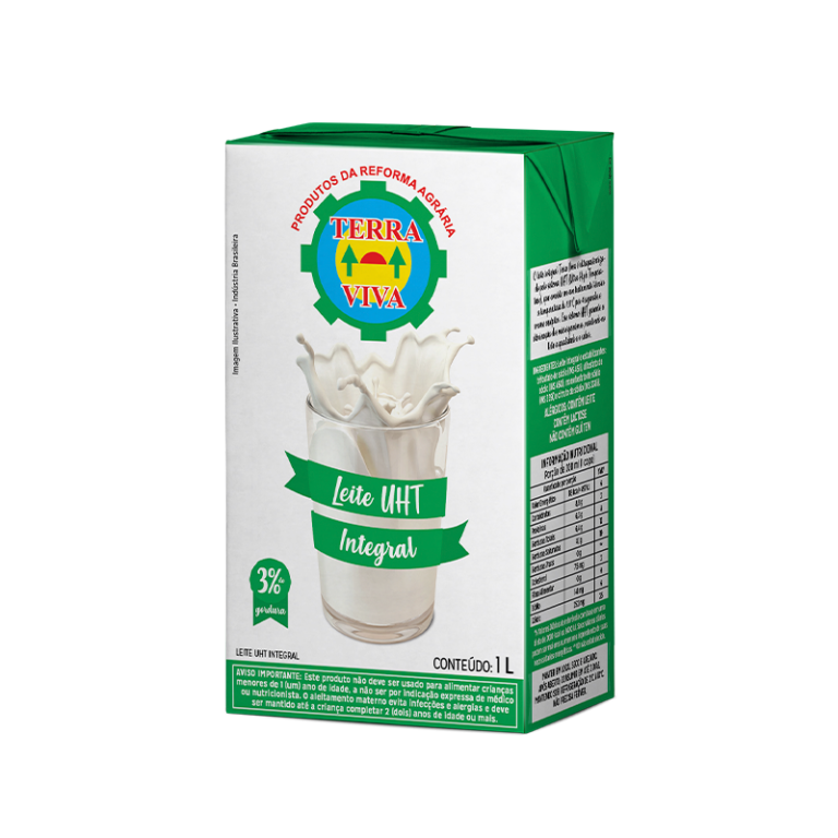 Leite UHT Integral - 1 L - Terra Viva
